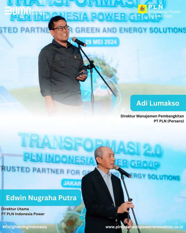 PT PLN Indonesia Power Renewables telah melaksanakan Transformasi 2.0 ...